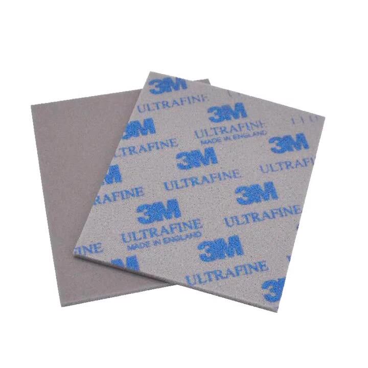 3M海绵砂纸 2600 2601 2602 2604 2606柔软泡棉抛光曲面顺应性好-阿里巴巴