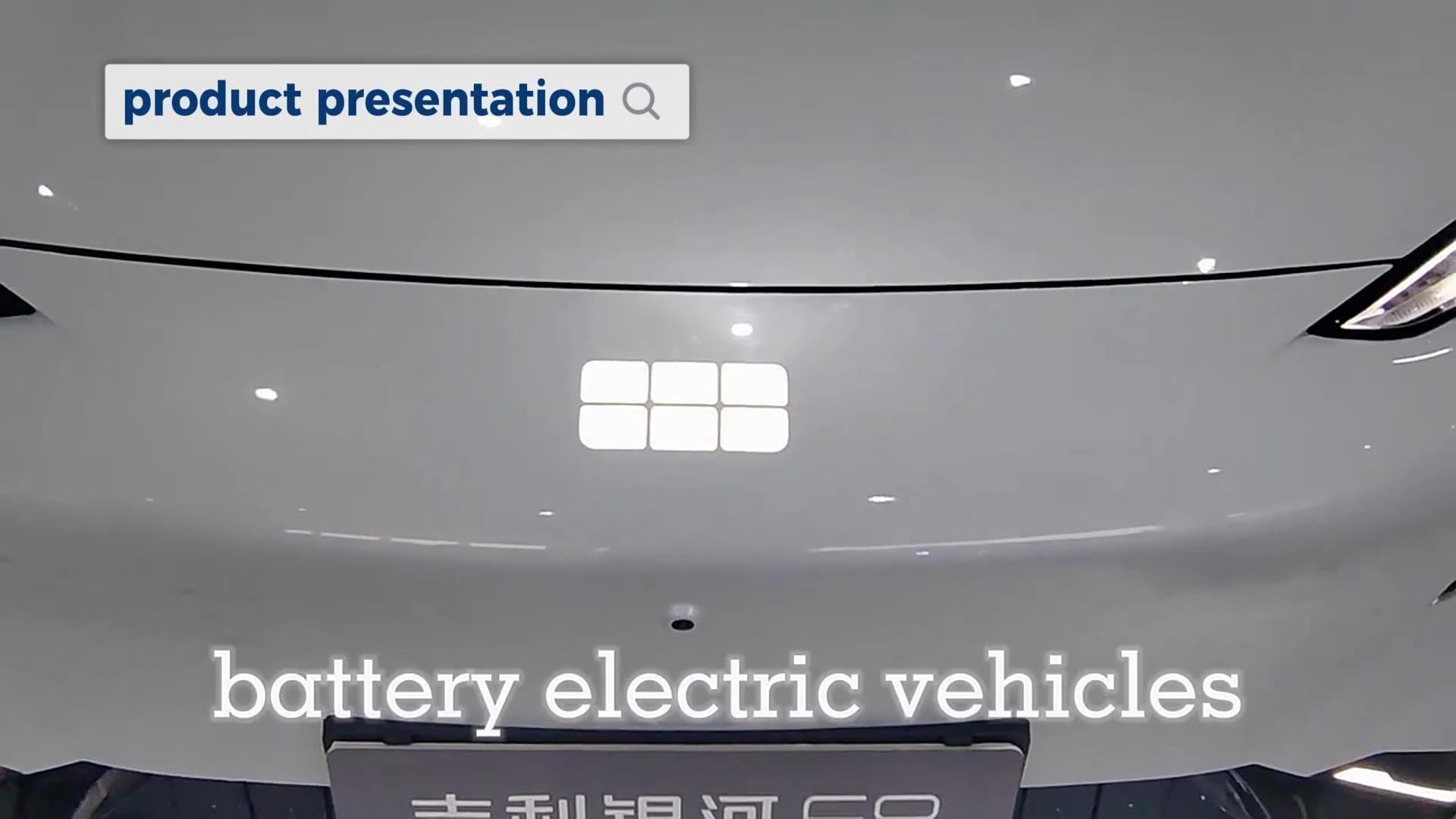 Geely Yinhe Galaxy E8 2024 Pre-sale E Vehicle 665km Electric Car Adult ...