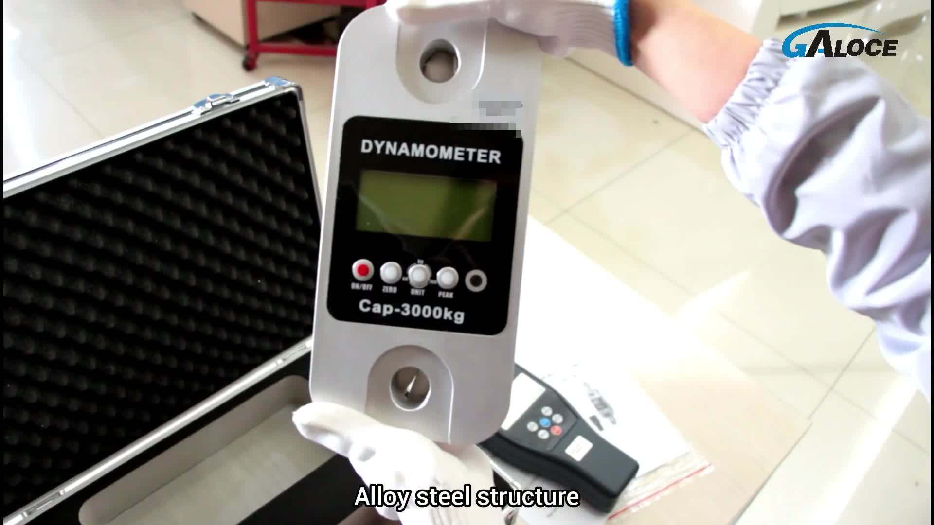 Gwd200 Derrick Bluetooth Wireless Load Cell Dynamometer 200t - Buy ...