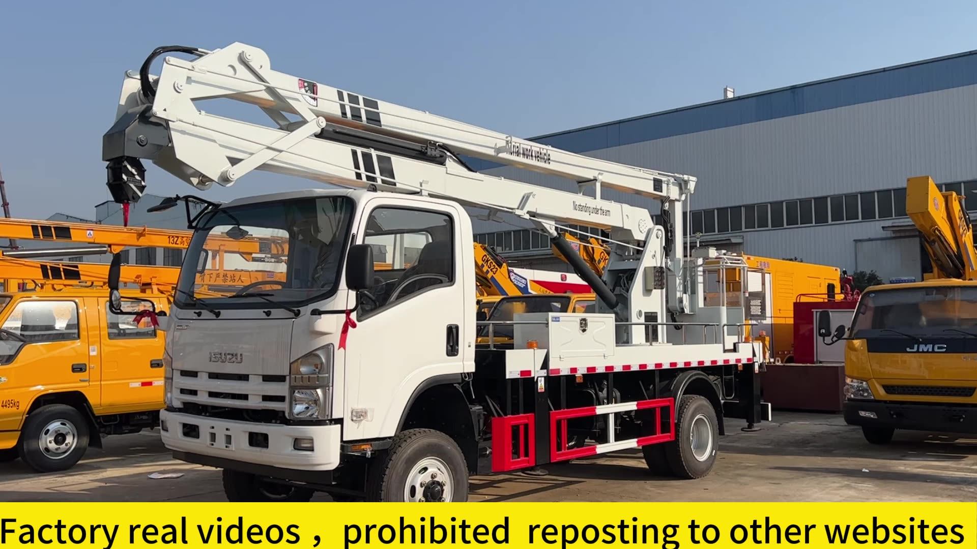 Aerial Work Platform Telescopic Pen Power Operated Aerial Work ...