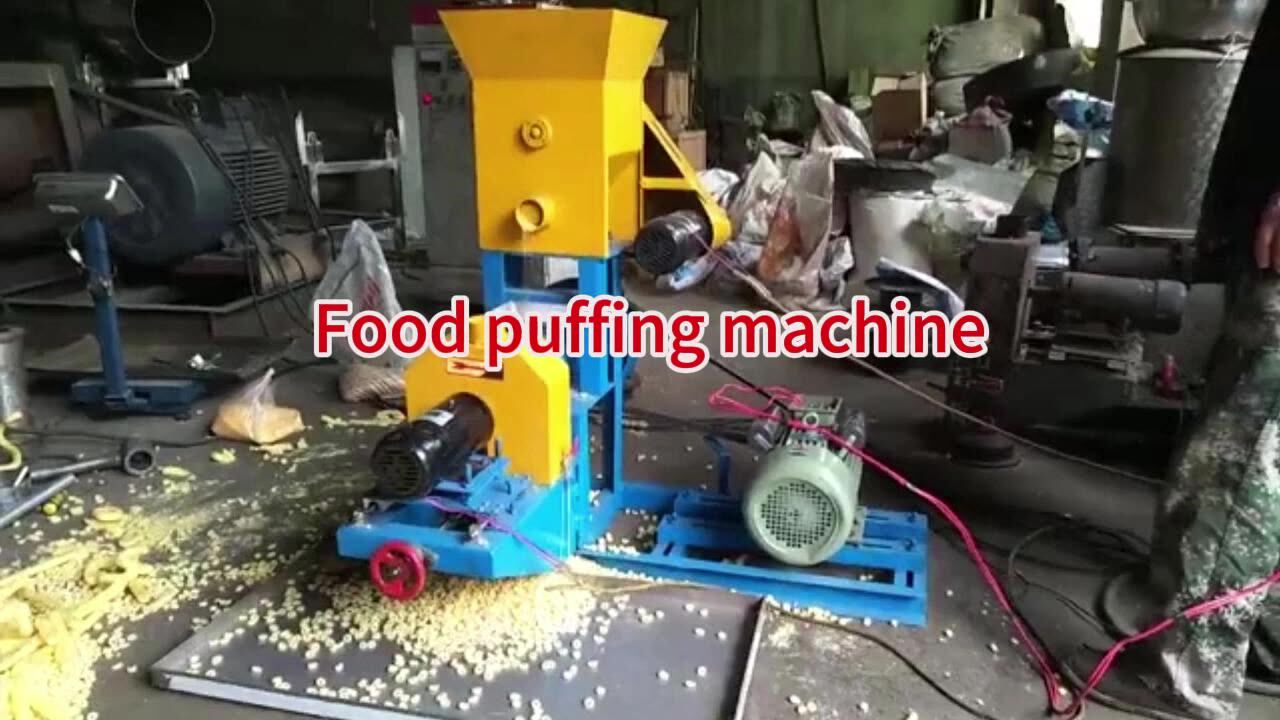Mold Customization Snack Extruder Machine Puffed Rice Ball Forming ...