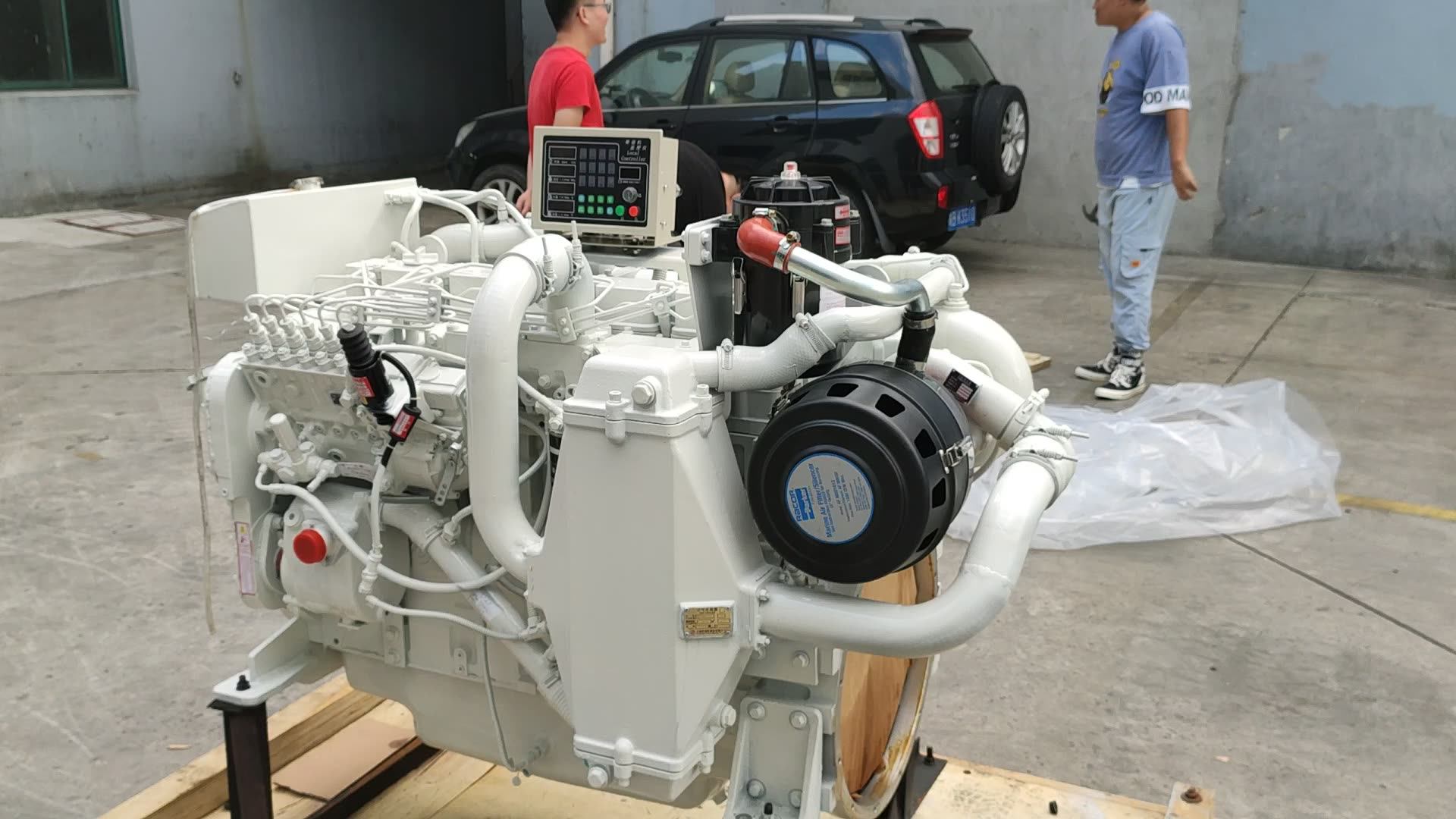 6 Cylinder 4 Stroke Water Cooled Shanghai Sdec D683zlca1b D683zlca9b ...