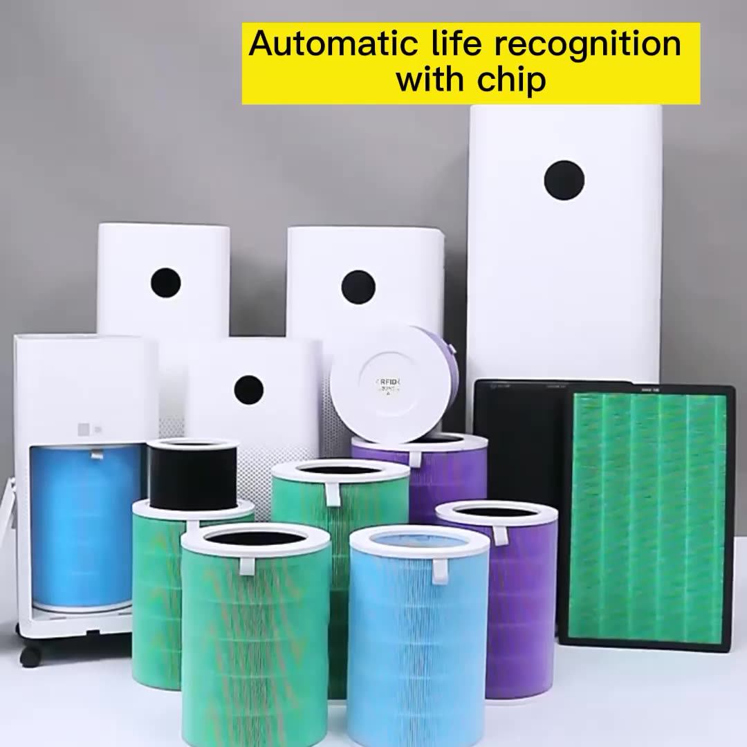 H13 Xiaomi Air Purifier Rfid Filter Replacement For Air Purifier ...