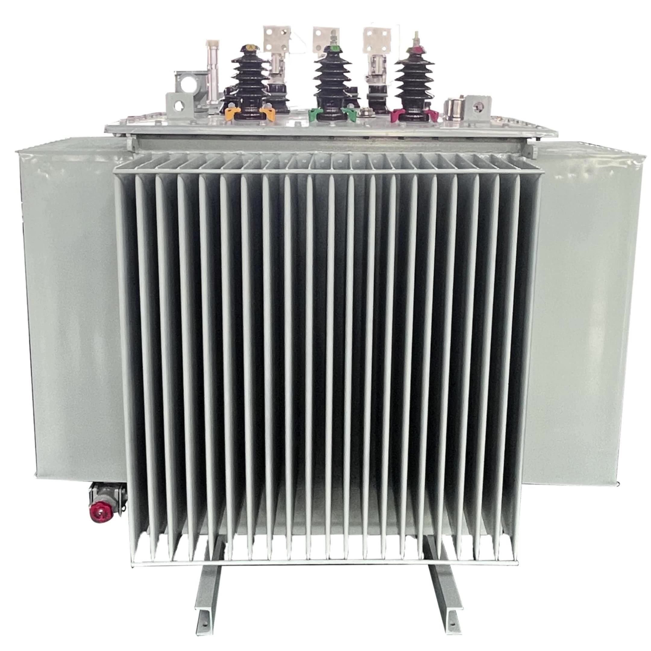 S11 30-2500kva Low Loss Oil Immersion Voltage Three-phase Transformer ...
