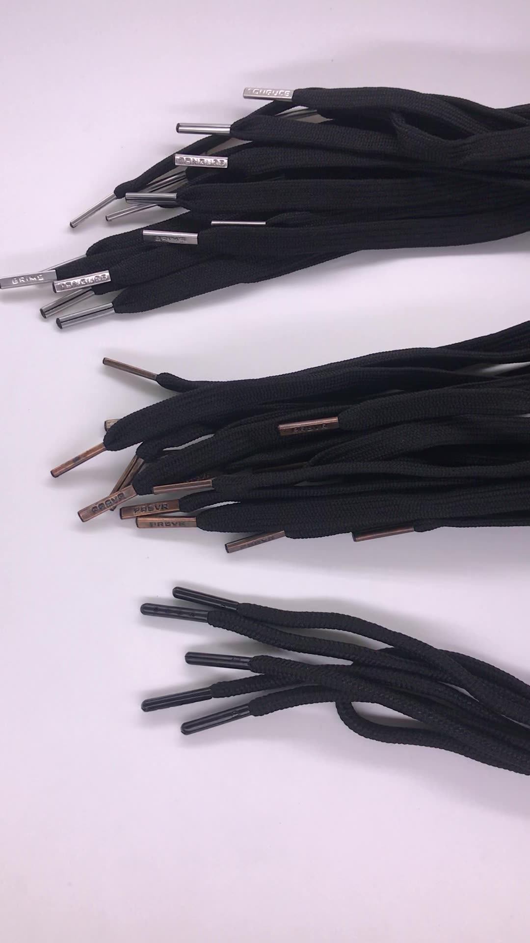 Benutzer Definiertes Logo 10 Mm Breite Gravierte Metall Aglet Spitze ...