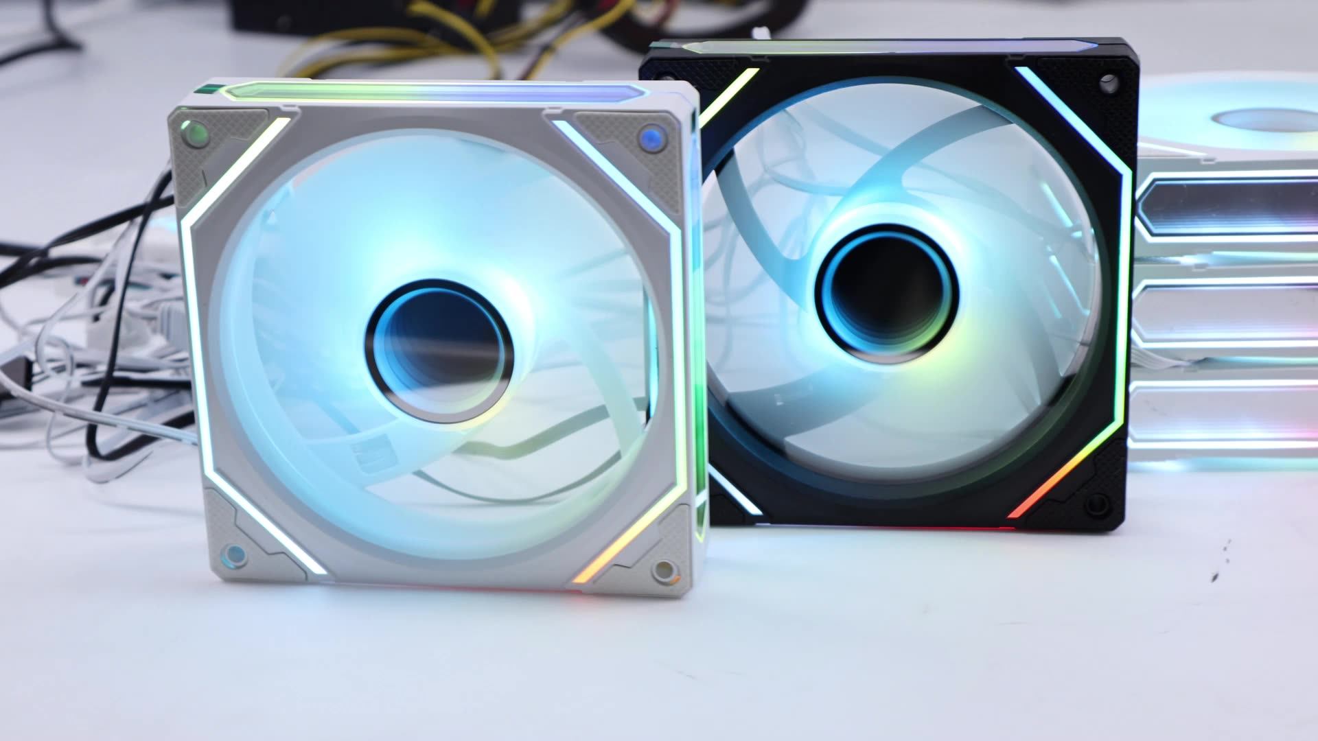 Lovingcool New Design 120mm Rgb Fan Computer Game Pc Case Fan Plastic ...