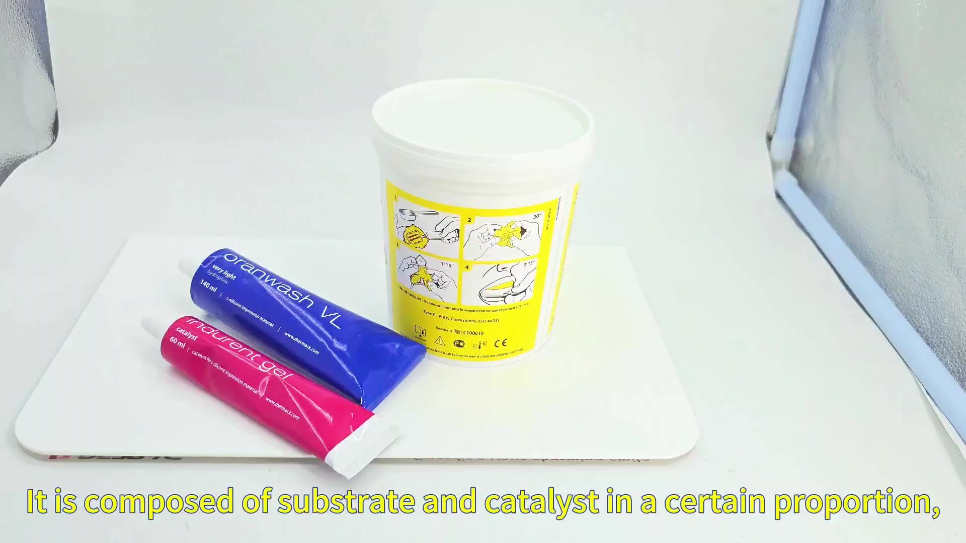 Dental Lab Material Zeta Plus Intro Kit Zhermack Zetaplus Dental ...