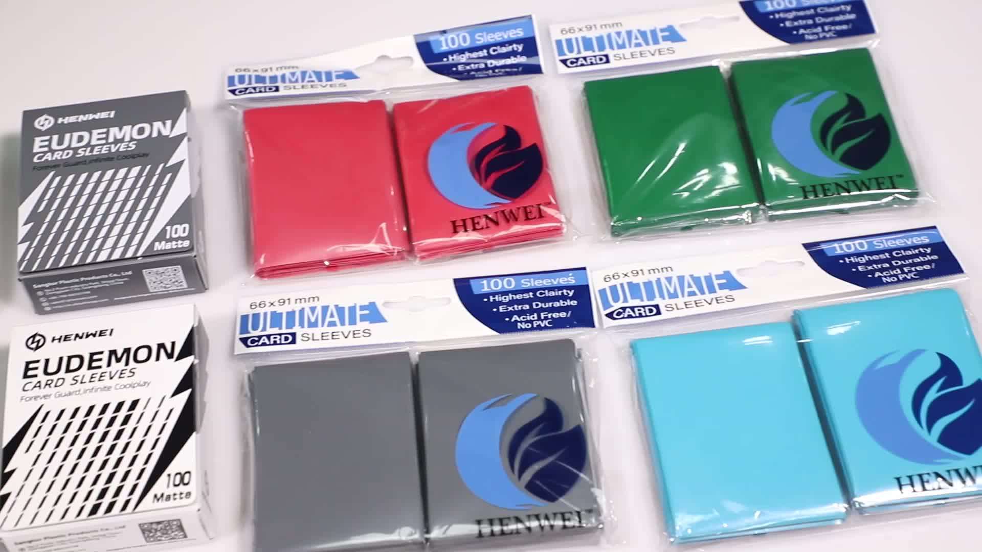 Self Adhesive Clear Plastic Opp Head Bag For Game Card Sleeves Header ...