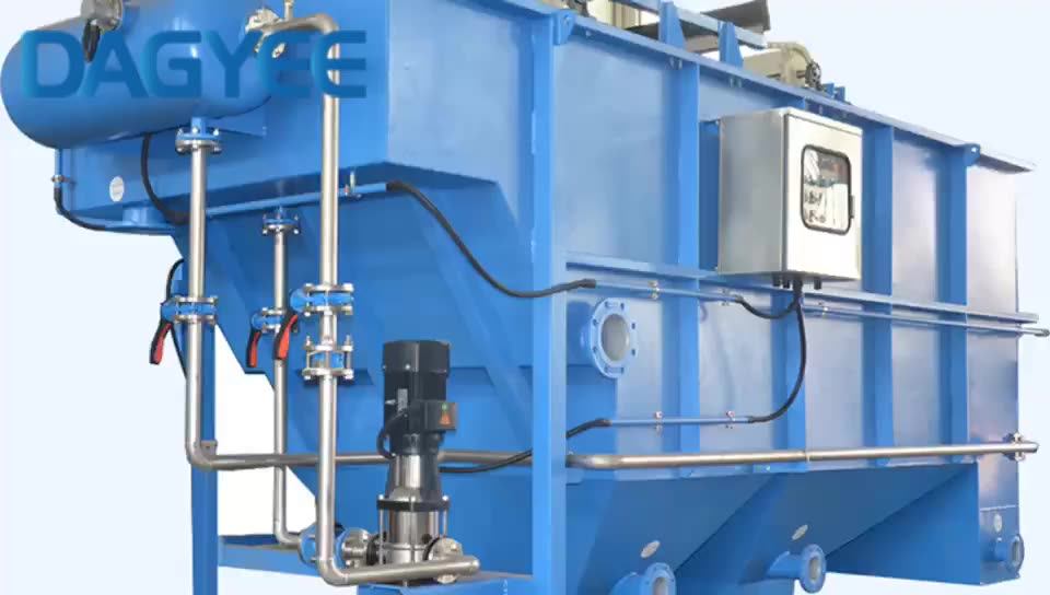 Wastewater Systems Wwtp Clarifier Water Treatment A Daf Dissolved Air ...