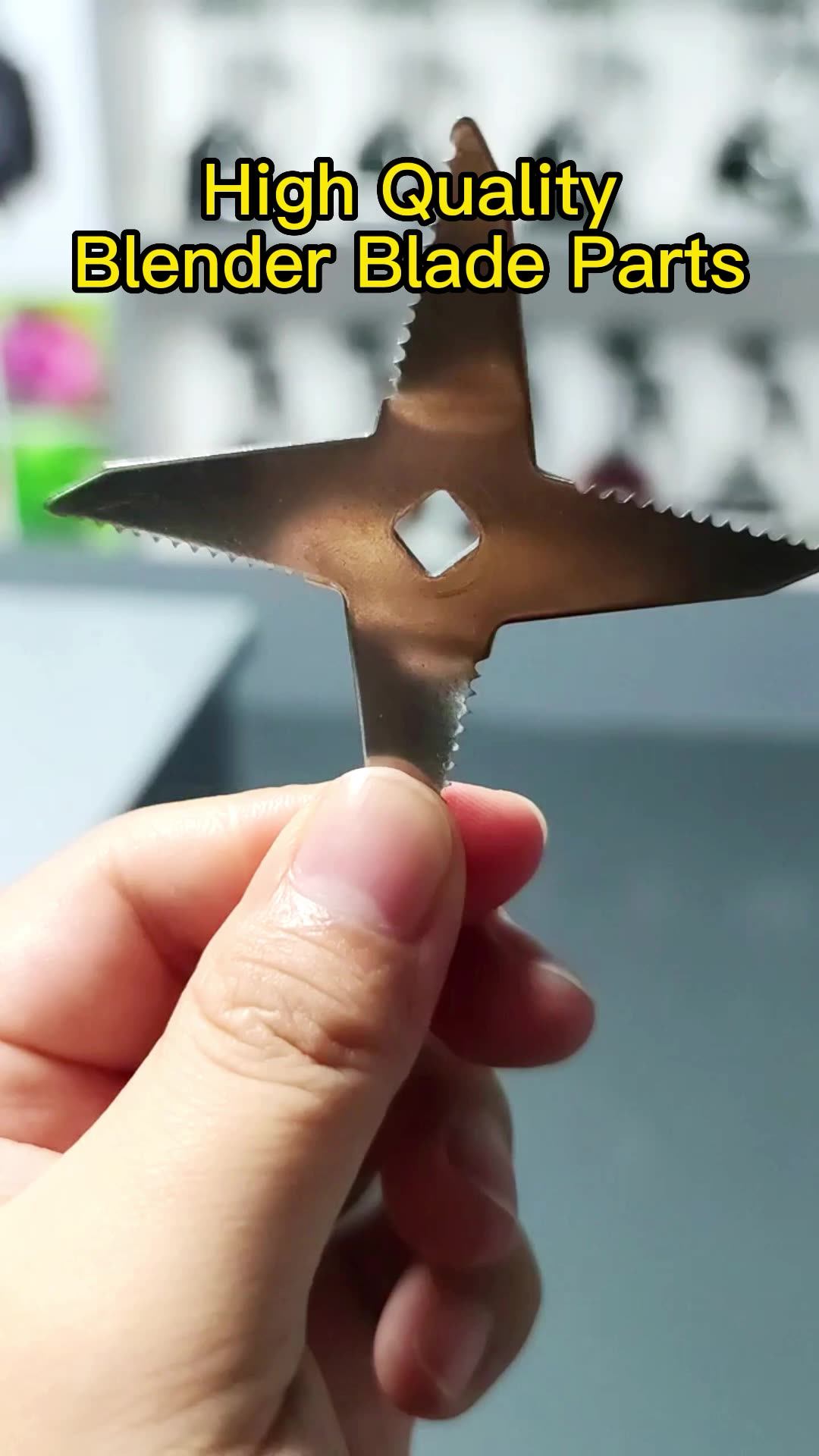 Food Mixer Blade Replacement Parts Big Blender Blade Stainless Steel 6 ...