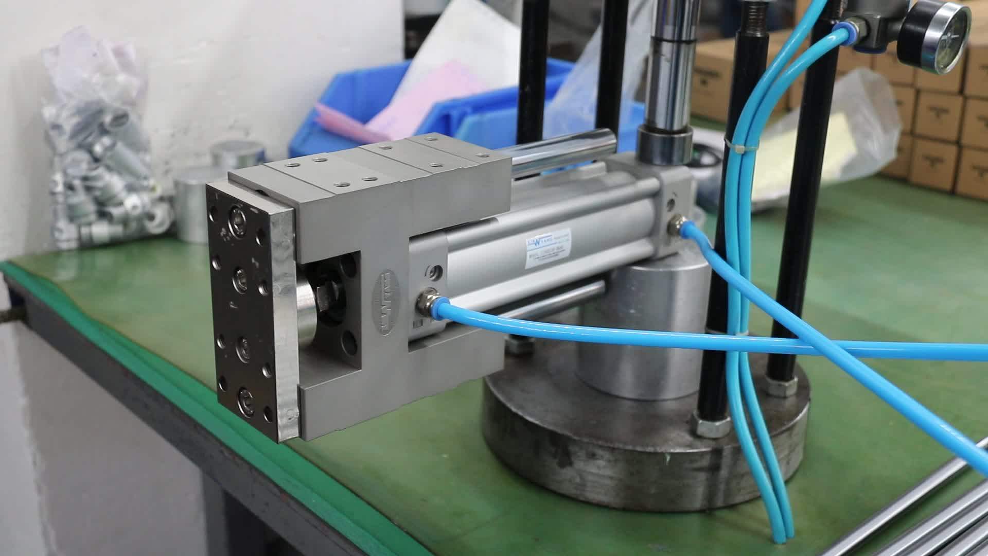 Plain-bearing Guide Units Gf Type With Iso6432 Dsnu Cylinder - Buy Feng ...