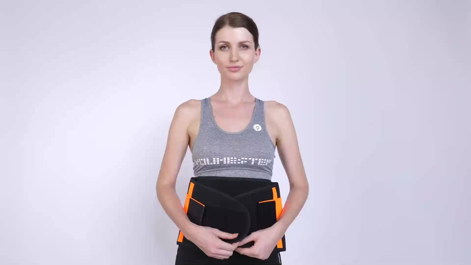 Wholesale High Quality Sweat Belt Waist Trimmer Slimming Tummy Band ...