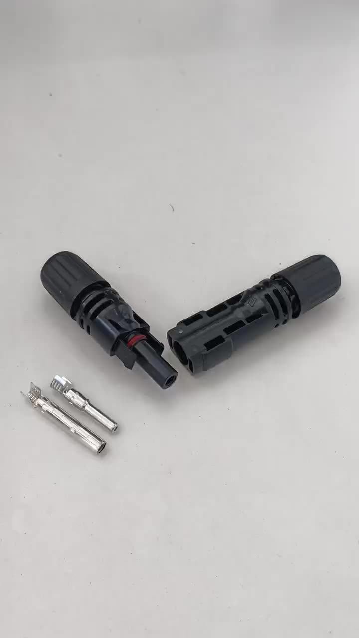 Mc-4 1000v Male Female Pv Waterproof Solar Panel Cable Connector Wire ...