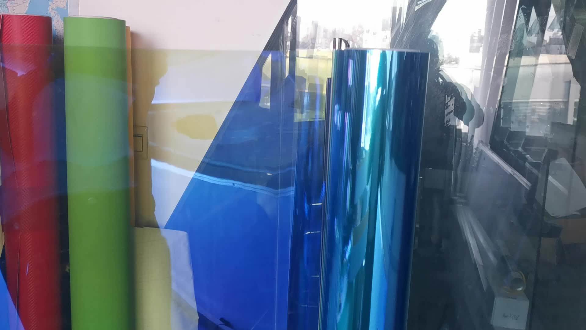 Purple To Blue Chameleon Car Window Tinting Film Polarized Solar Sun ...