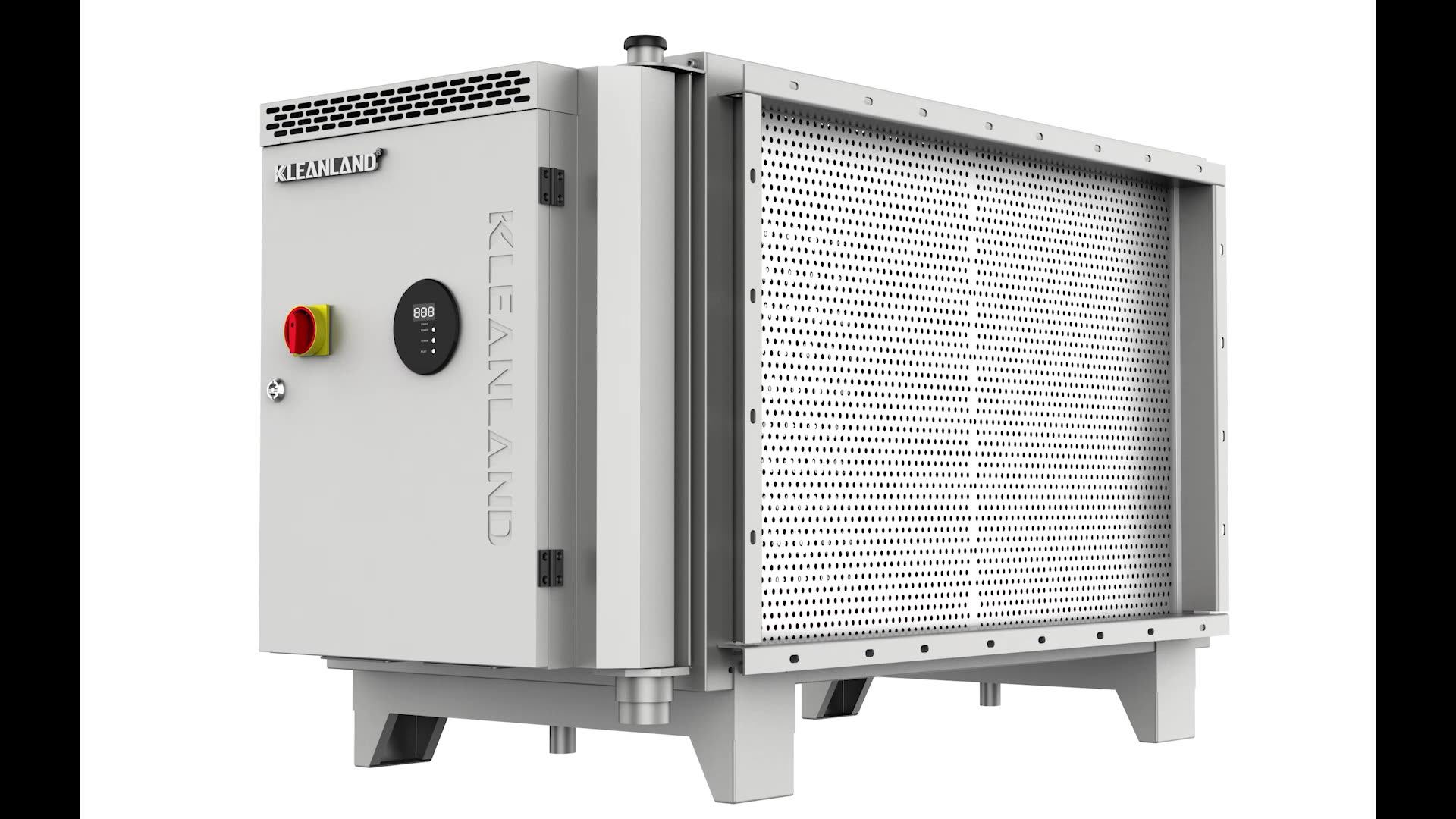 Restaurant Kitchen Electrostatic Precipitator Esp For Fume Elimination ...