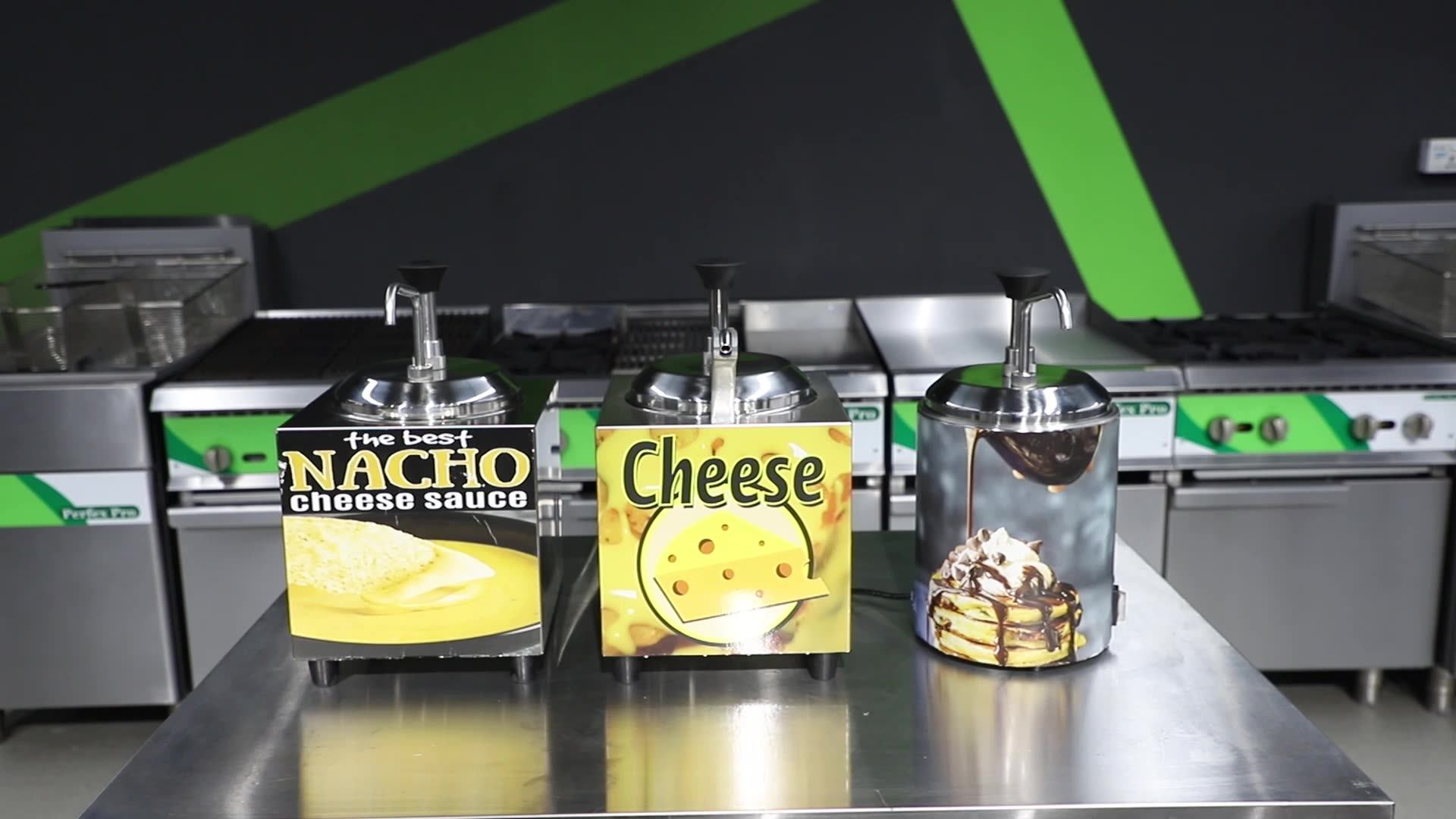 Nacho Cheese Dispenser Warmer Machine 2.3l Hot Chocolate Sauce Food ...