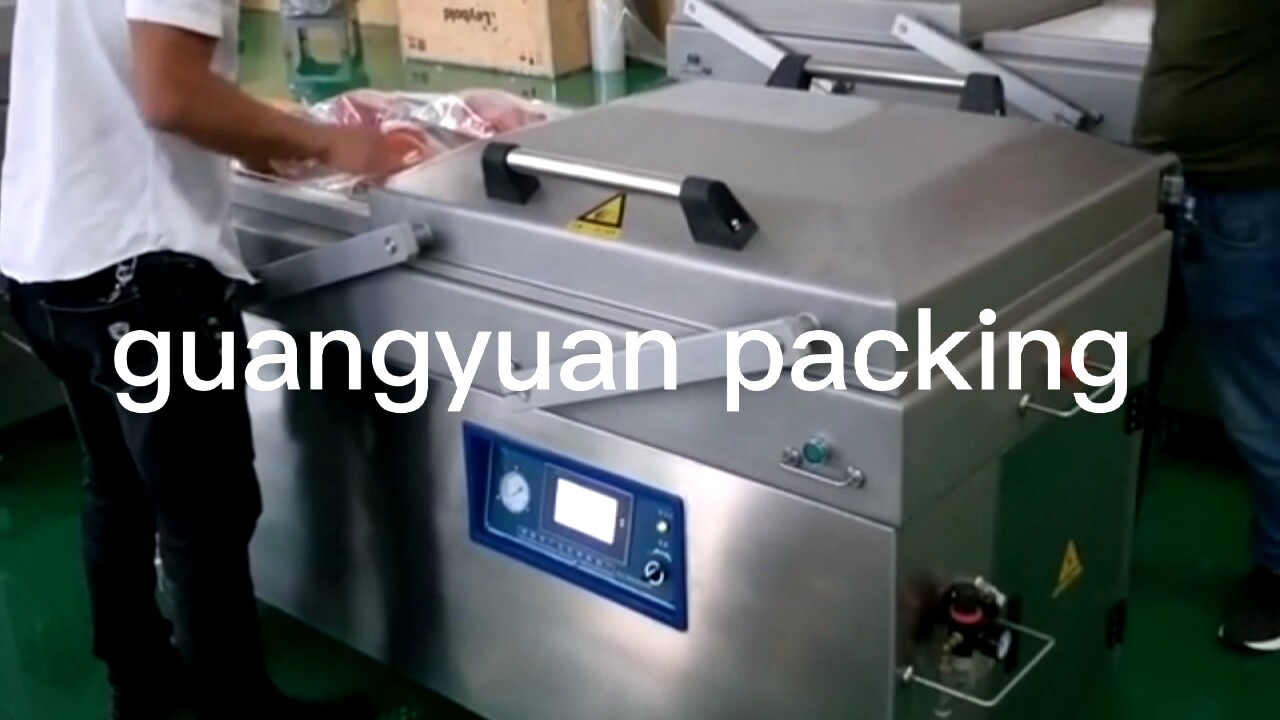 Double Chamber Dz-600 Vacuum Packing Machine For Food - Buy Dz-600 ...