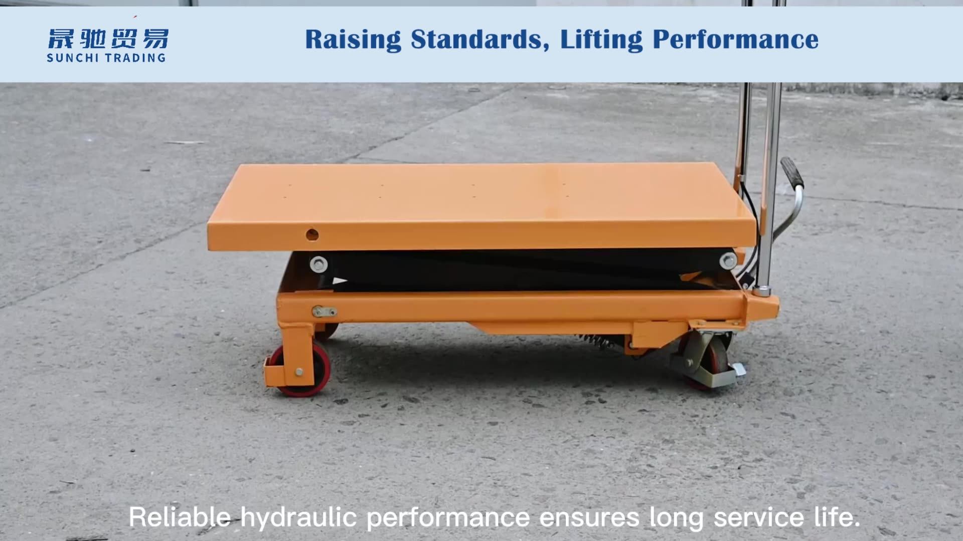Manual Platform Hand Scissor Lift Table 300kg 500kg 1000kg - Buy ...