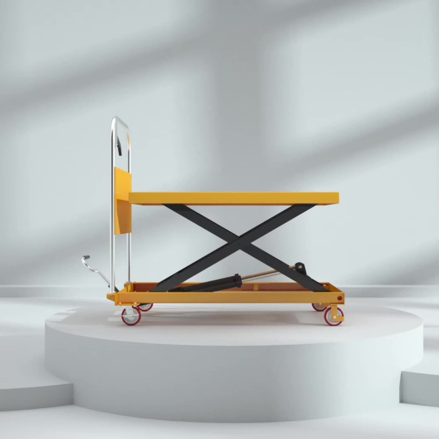 Hydraulic Lifting Platform Hand Lift Tables Movable Manual Scissors ...