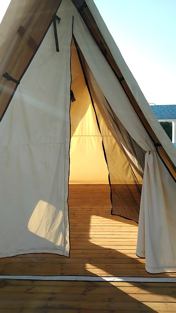 Triangle Tent A18 Safari Tent For Camping Glamping Homestay Tourist ...
