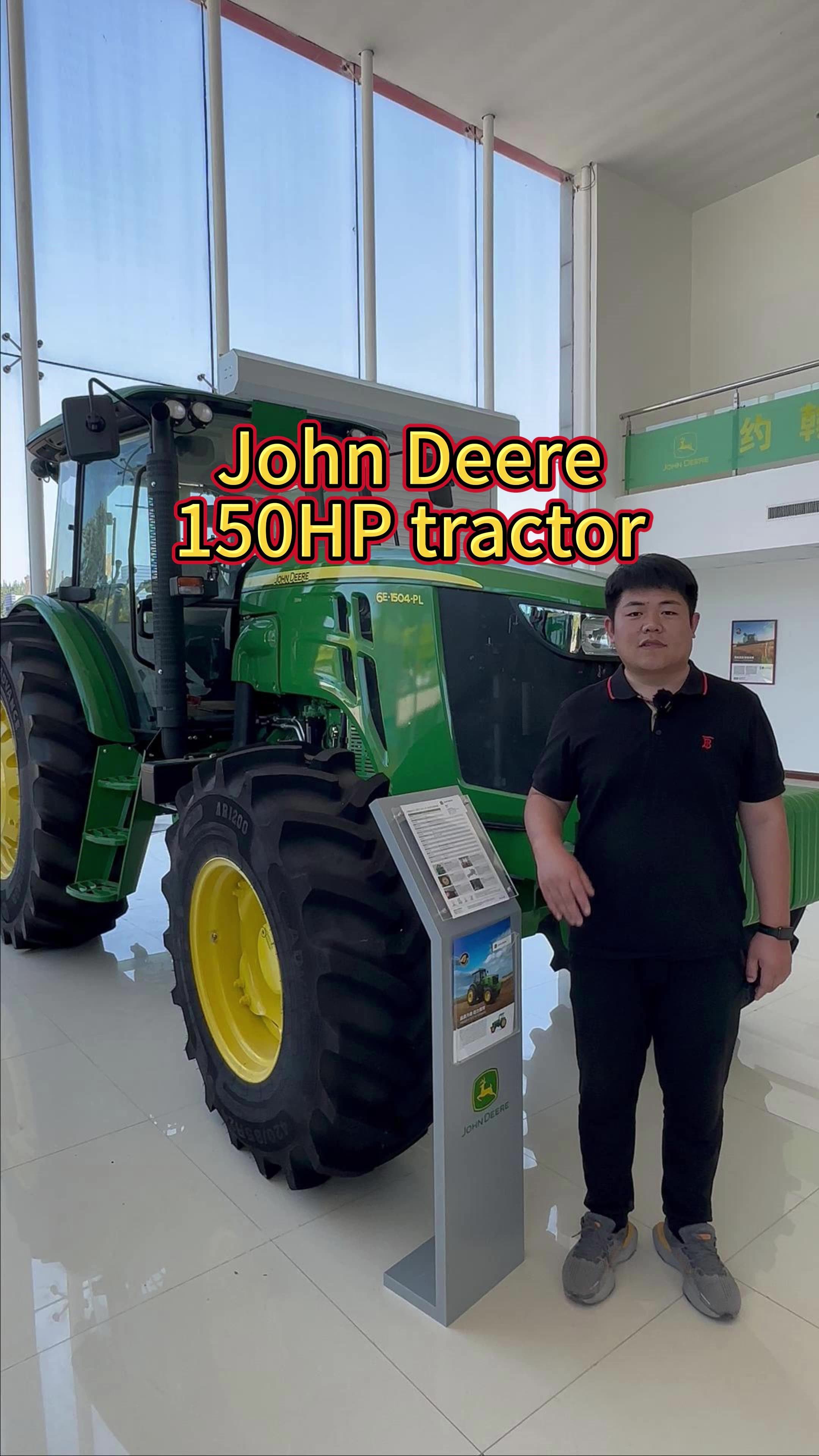 Deere 150hp 4wd Big Farm Tractor High Quality New John Engine High ...