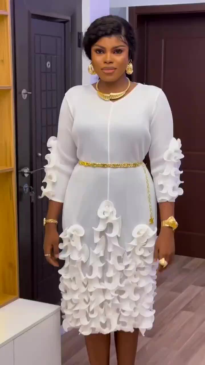 Newest Sheen Women's Elegant Miyake Pleated Ruffle Solid Color Abaya ...