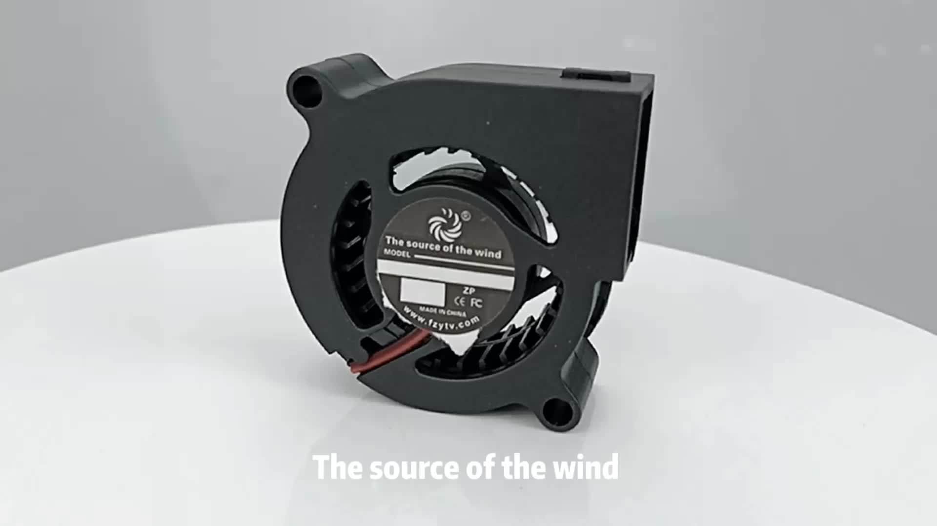 12v Mini Blower 5020 50mm Dc Air Flow High Cfm 5v Plastic 50x50x20mm ...