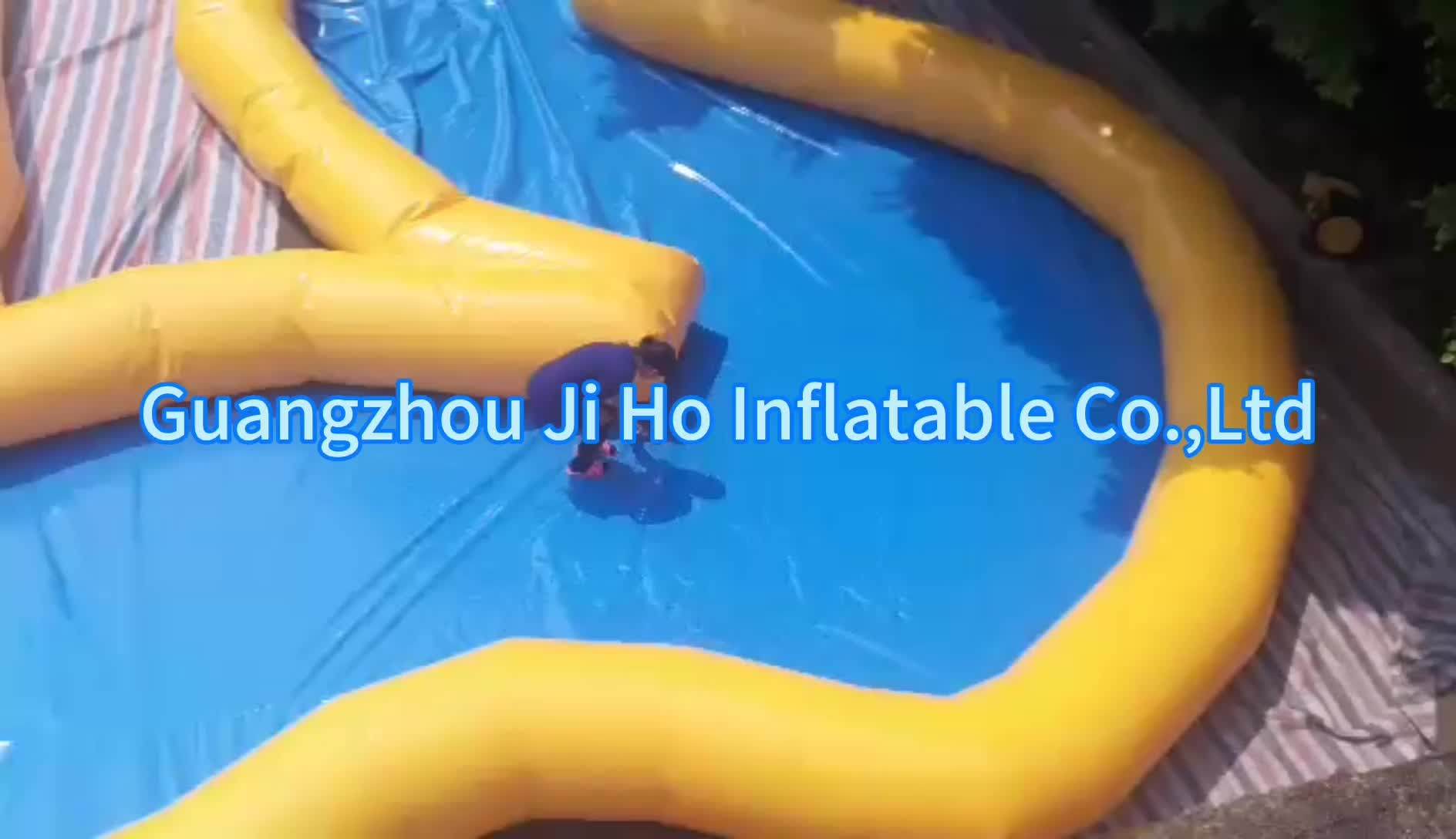 Inflatable Lazy River Swimming Pool Large Inflatable Irregular Pattern ...