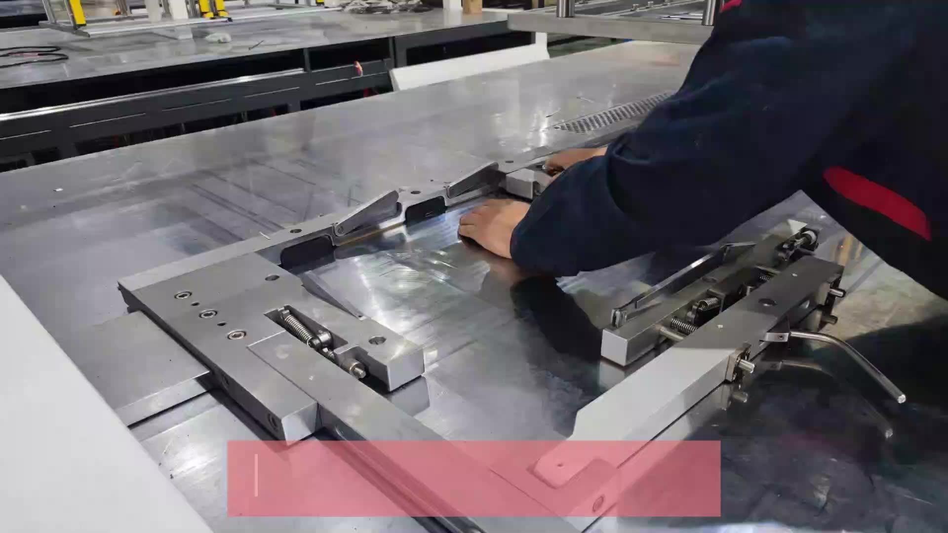 Automatic Carton Box Paper Cup Die Cutting Waste Stripper Machine ...