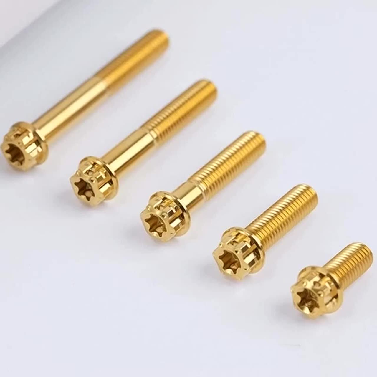 Titanium Bolt M6-m10 Flange Counter Head Screw For Motorcycle Refitted ...