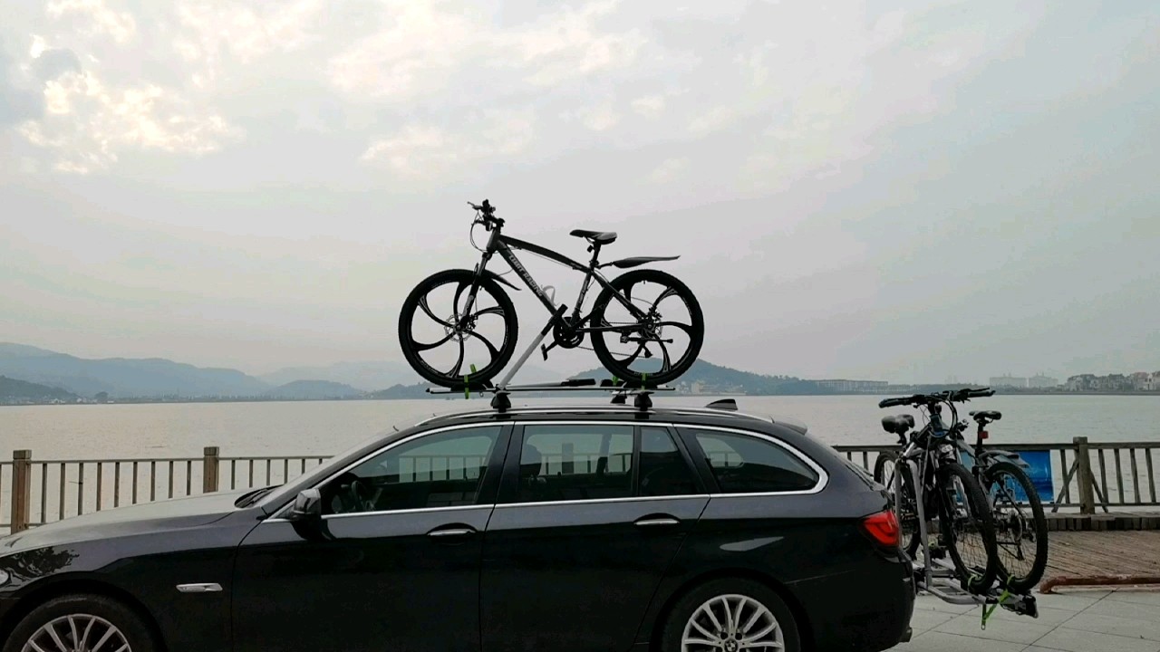 Lockable Aluminum Roof Mount Car Bicycle Rack Bike Carrier Bc-001a ...