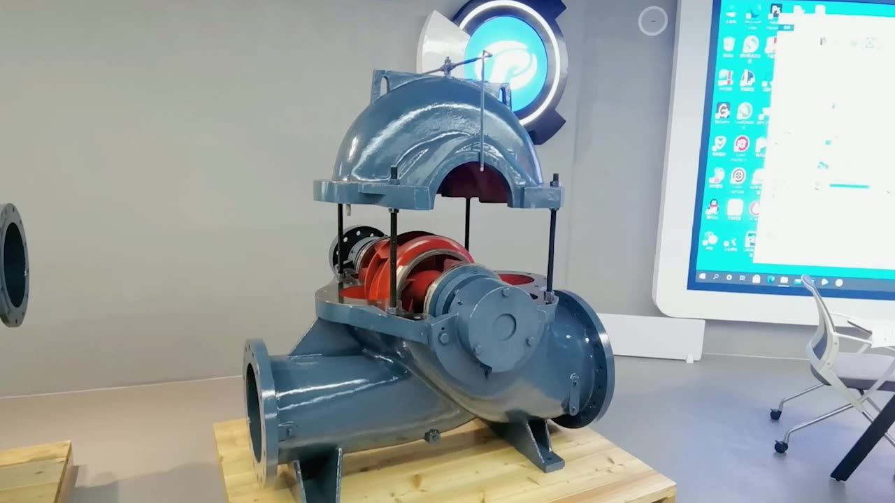 Pscm Series Split Case Water Pump Double Suction Pump With Electric ...