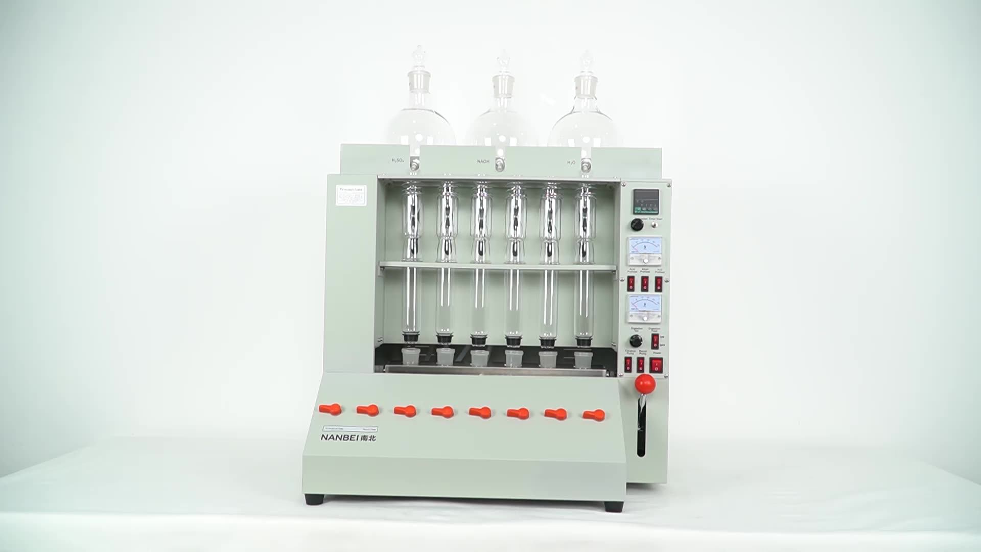 Lab Soxhlet Extractor Crude Fiber Analyzer - Buy Determination Food ...