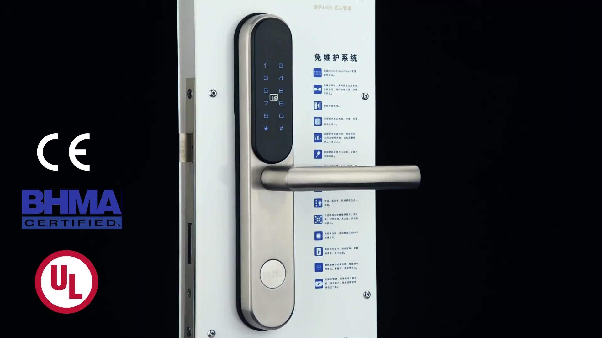 Hune European Style Slim Smart Phone App Control Blue-tooth Unlock ...