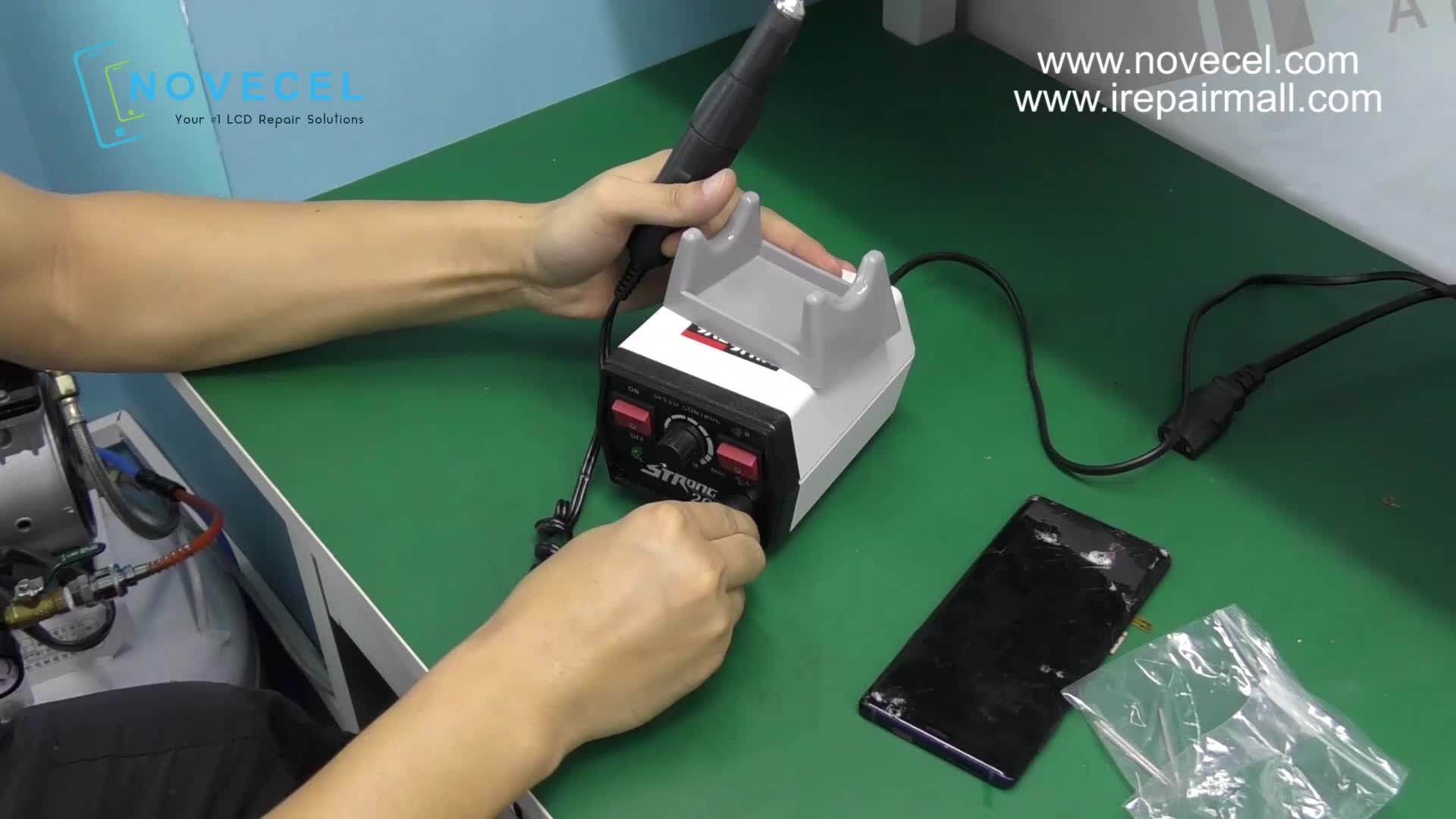High Speed Grinding Machine Phone Repair Tool For Separating Samsung ...
