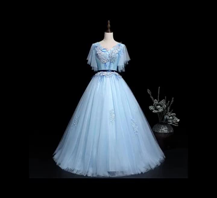 Women's Evening Dress 2018 Latest Prom Dress Feather Slim Arm Tulle ...