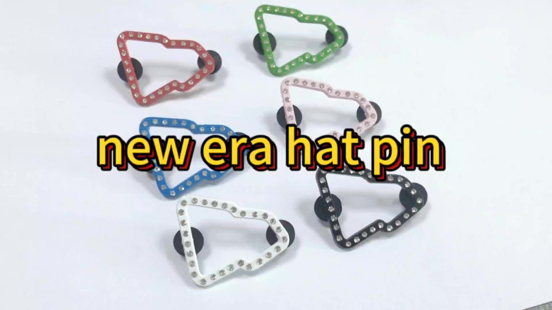 Factory Exist Shape Logo Metal Soft Enamel Brim Pins Hat Clips Custom ...