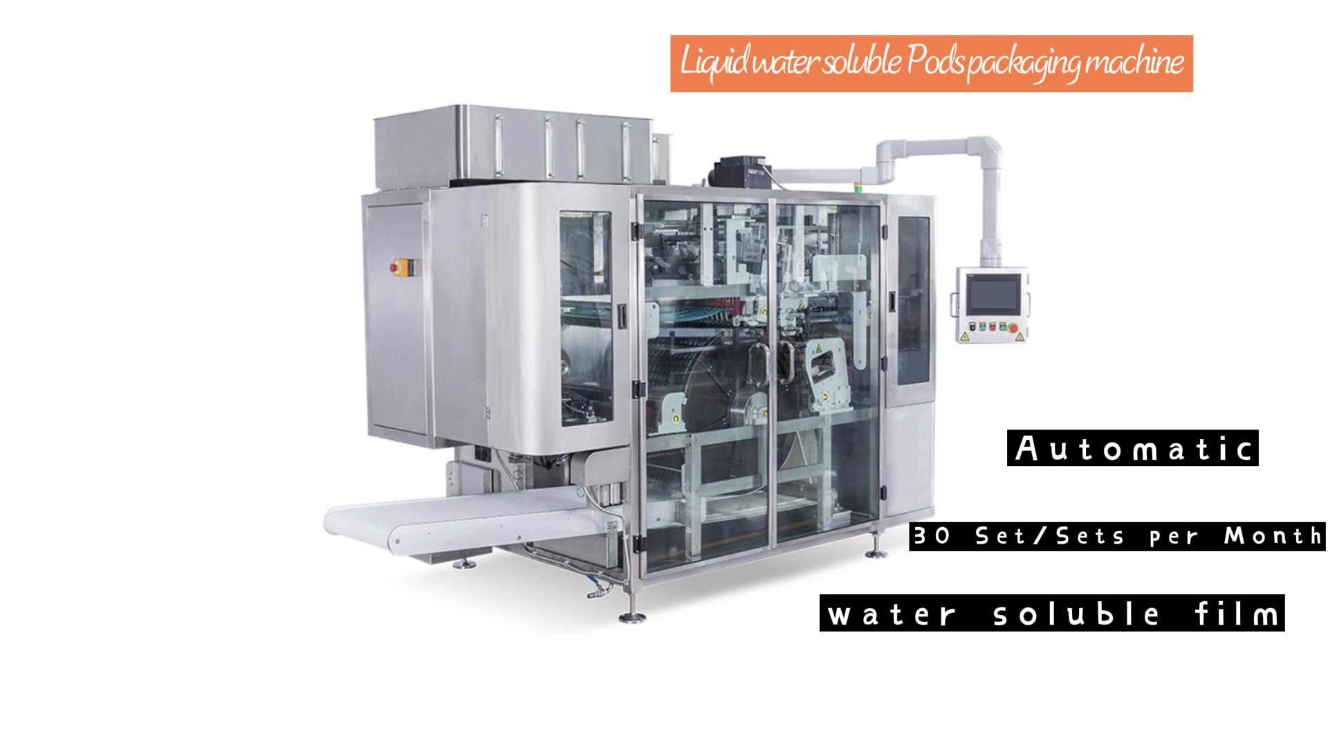 Polyva Premeasured Unit Dose Water Soluble Film Detergent Filling Soap ...