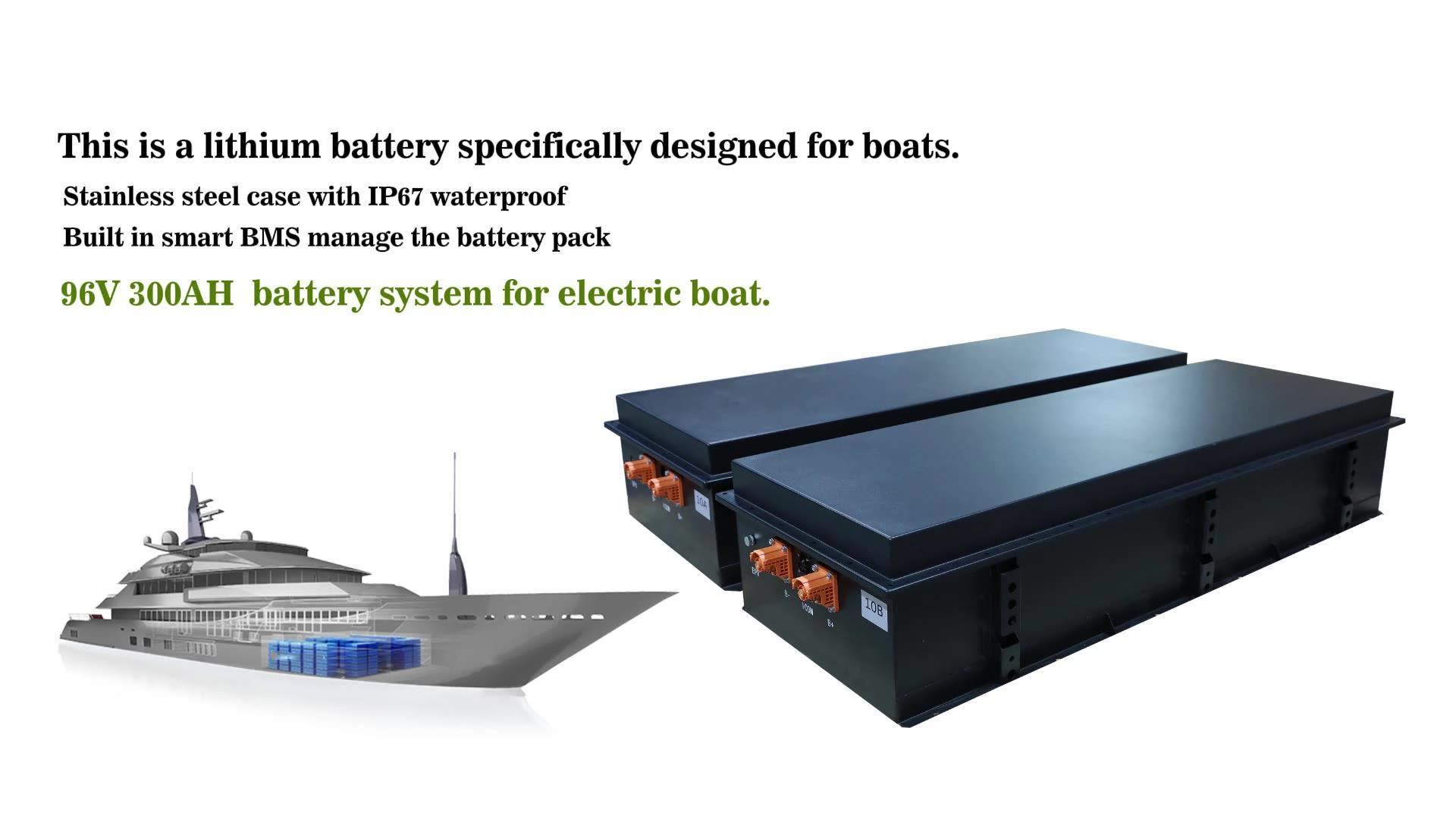 Ev Battery Pack Lithium Ion 96v 100ah 200ah 300ah 15kw 20kw 30kw ...
