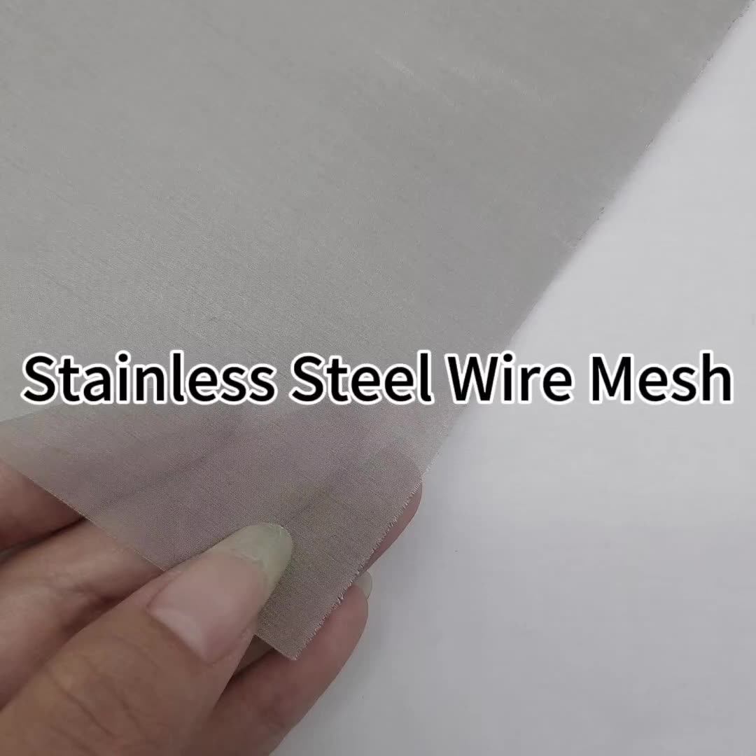 Stainless Steel Wire Mesh Plain Weave Stainless Steel 304 316 Metal ...