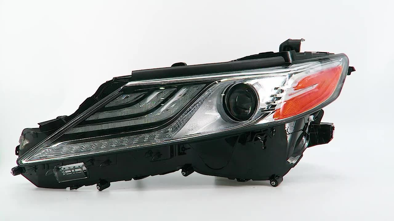 Faro Delantero Led Completo Para Toyota Camry Xle/xse 2018 2019 2020 ...