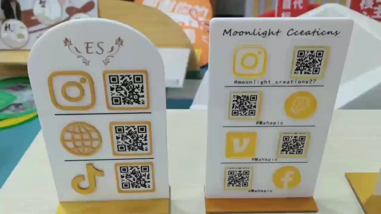 Personalized Promotional Display Stands Uv Printed Laser Cutting Sign ...