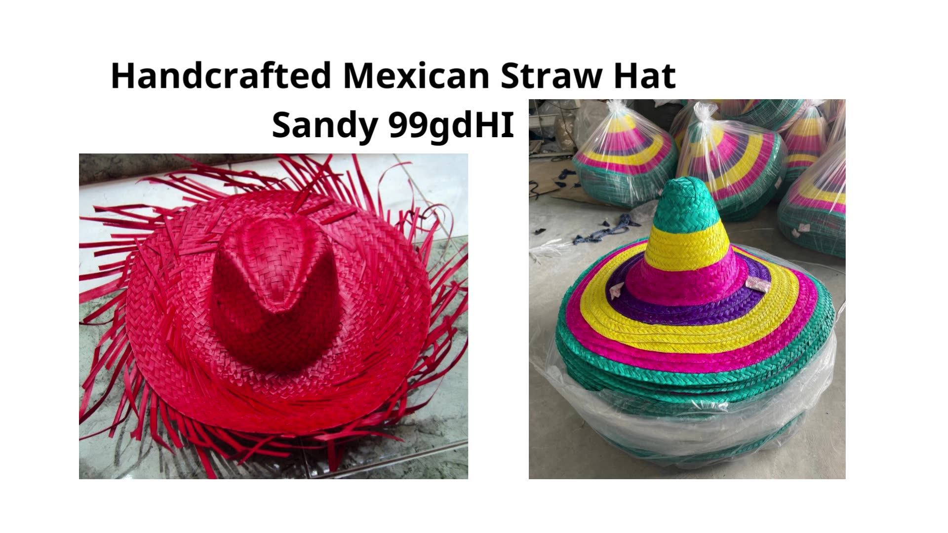 Top Factory Artisan-made Mexican Straw Hats - Personalized Logo,Sun ...