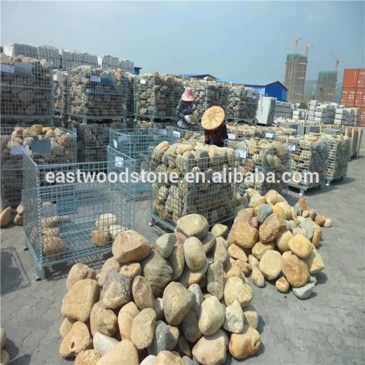 Natural River Rock Stone Veneer For Wall Decoration - Buy River Stone ...