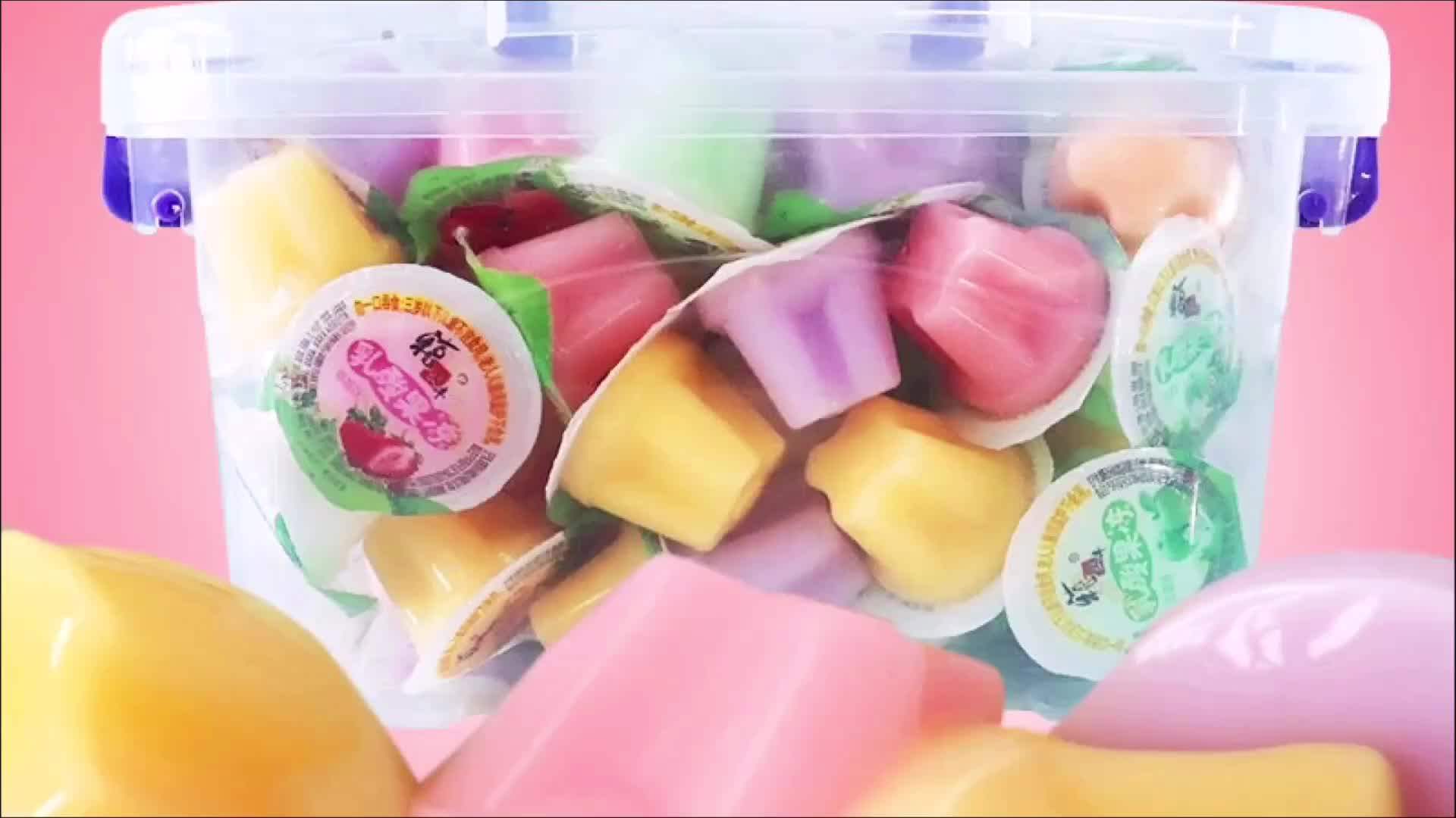2020 New Product Multi Color Fruit Flavor Jelly For Children - Buy ...