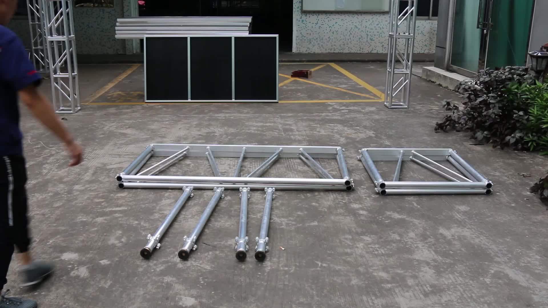 Outdoor Portable Aluminum Mobile Stage Platform Used Performance Stage ...