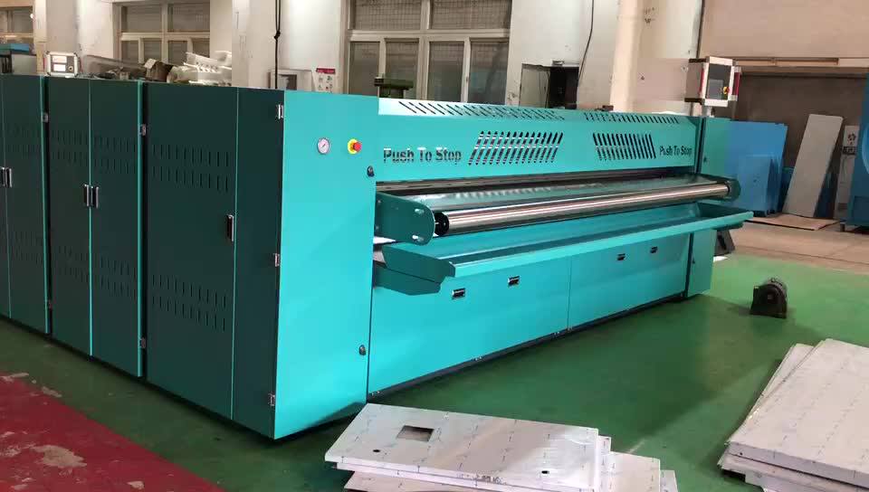 Gas/electric/steam Heating Laundry Roller Iron & Sheet Ironing Machine ...