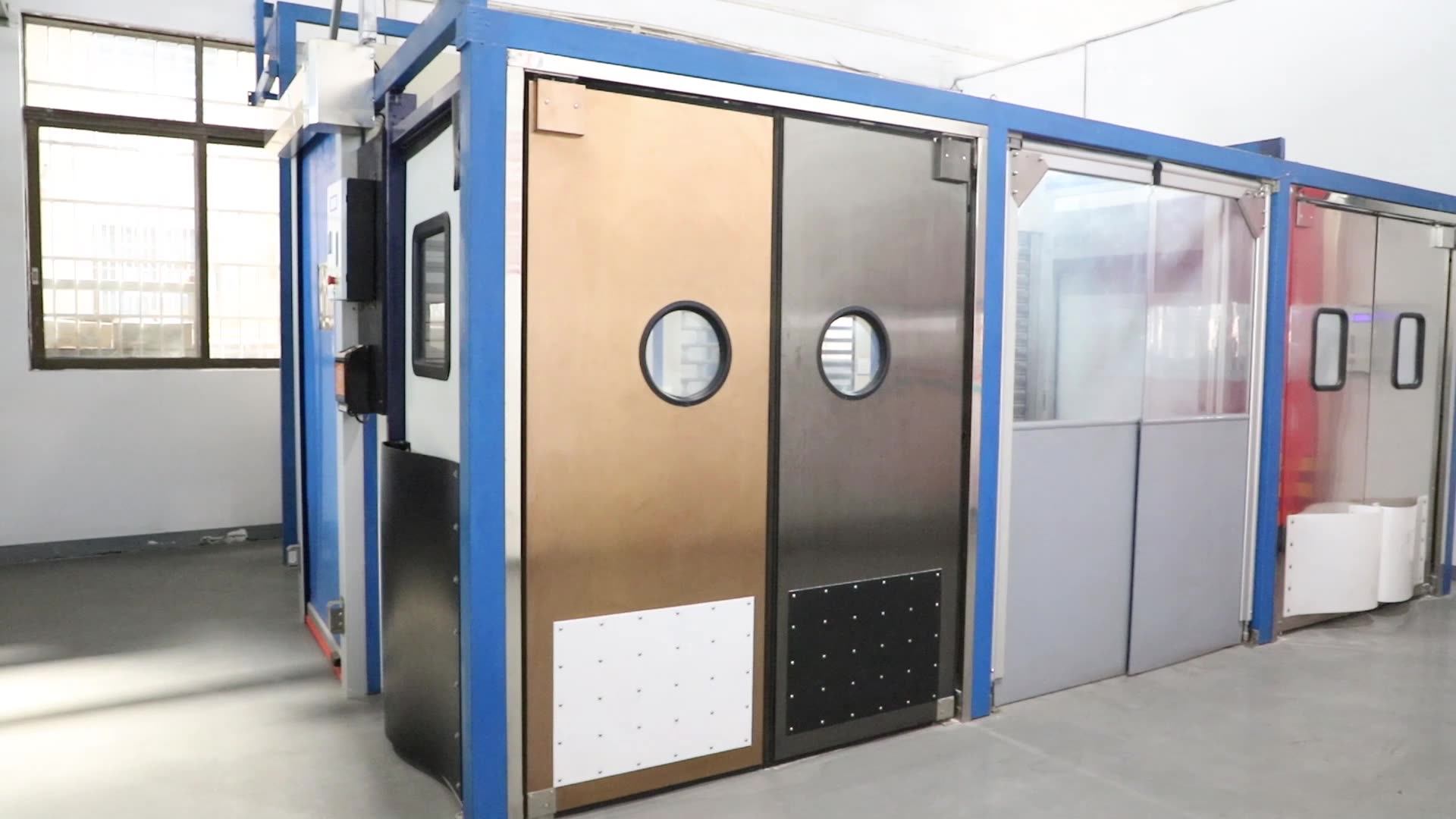 Pintu Dapur Lalu Lintas Besi Tahan Karat Ayunan Industri Makanan Untuk ...