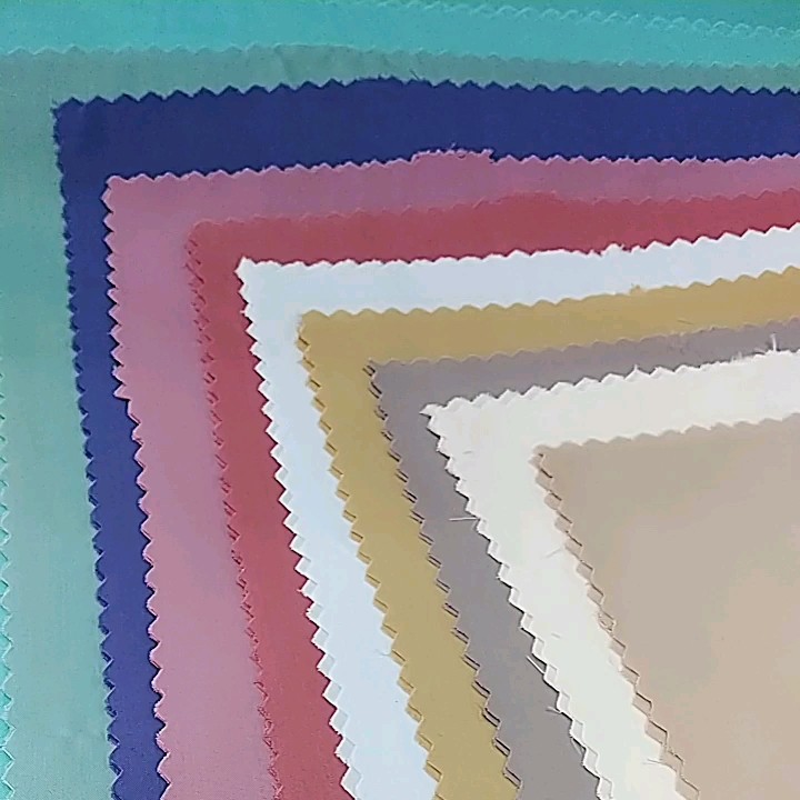 Wholesale Soft Plain Dyed 100% Spun Terylene Microfiber Polyester Spun ...