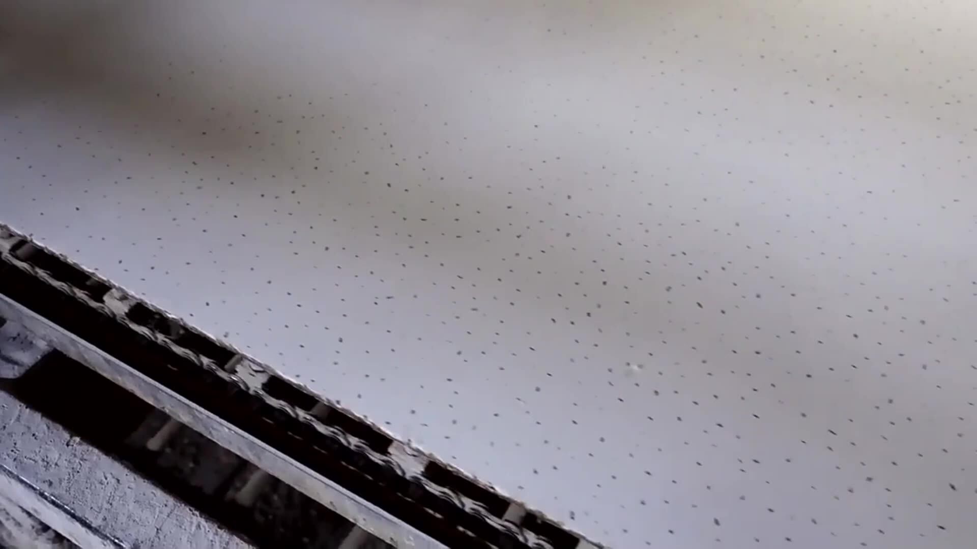 White Acoustic Mineral Fiber Ceiling Tiles,Fireproof And Moisture-proof ...